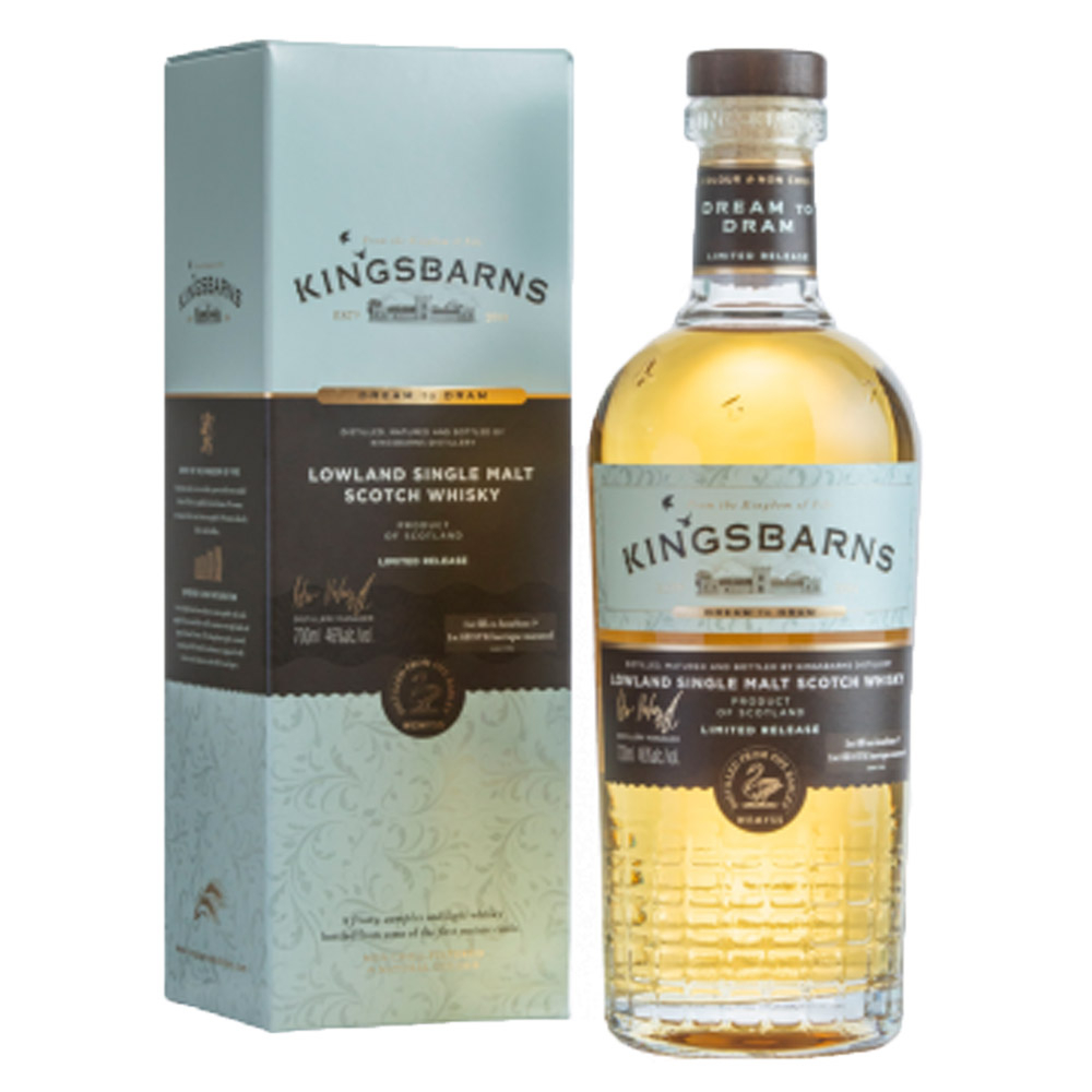 Whisky Kingsbarns Dream to Dram Lowland Single Malt Scotch Whisky 46% 700 ml
