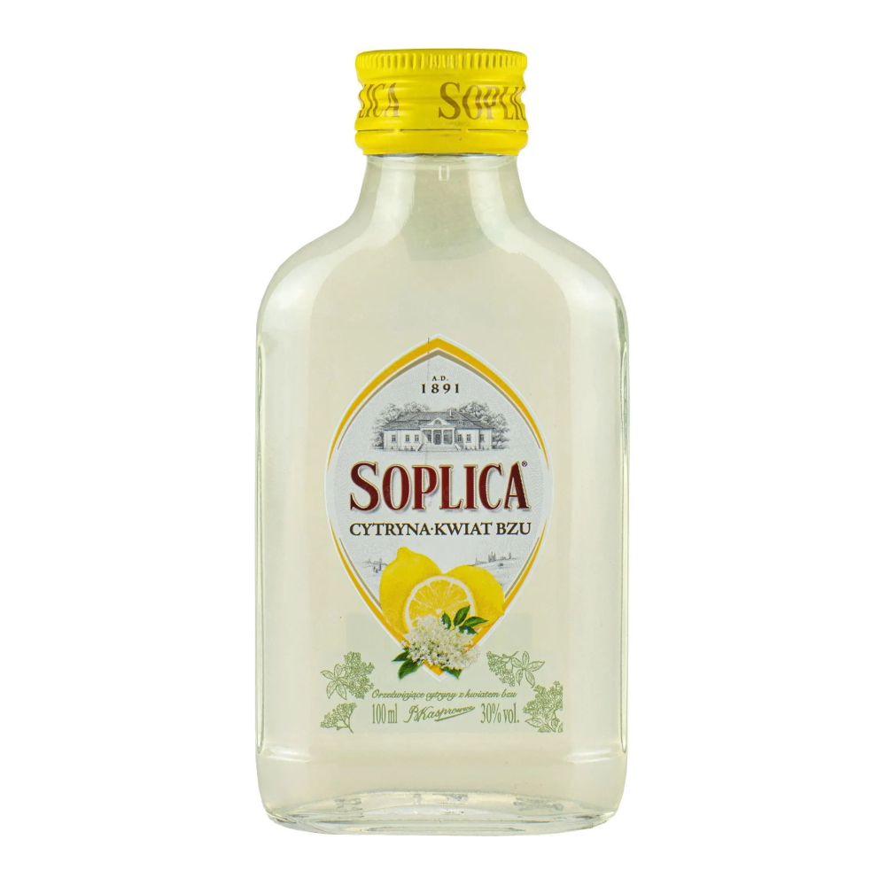 Wódka Soplica cytryna z kwiatem bzu 30% 100 ml