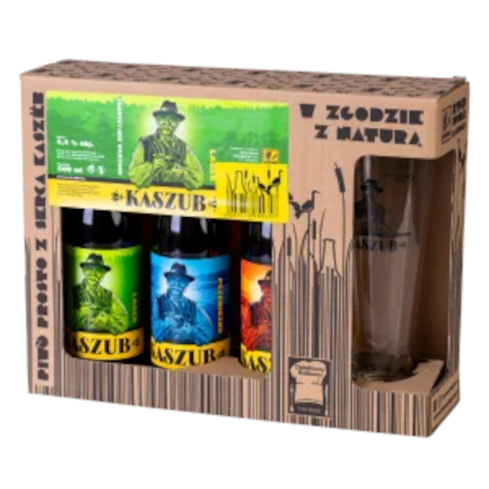 Zestaw Piw Bytów Kaszub 500 ml X 3