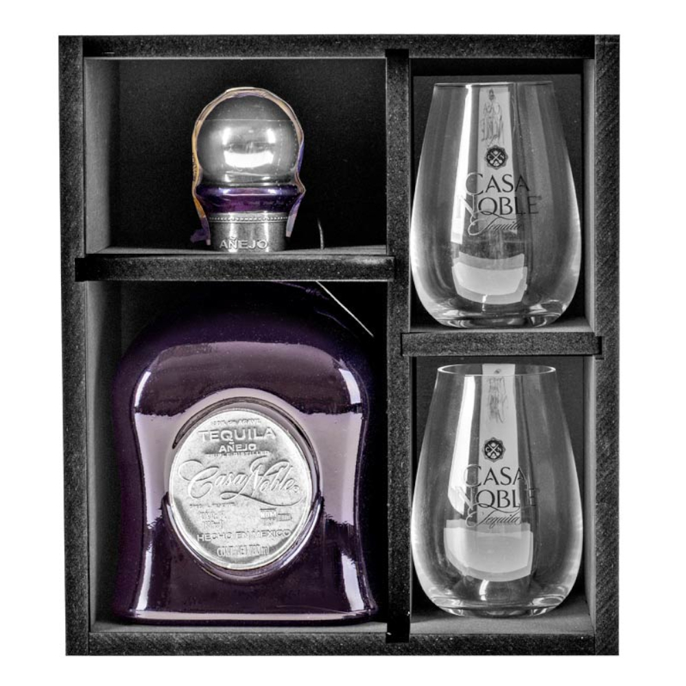 Tequila Casa Noble Anejo + 2 szklanki 40% 700 ml