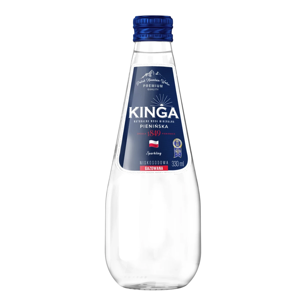 Woda Kinga Pienińska Gazowana 330 ml