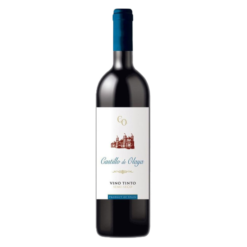 Wino Castillo De Olaya Vino Tinto Semi-Seco 10% czerwone wytrawne 750 ml