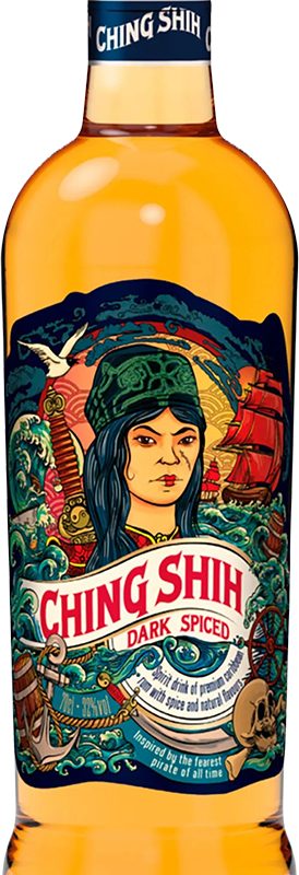 Rum Ching Shih Dark Spiced 32% 700 ml