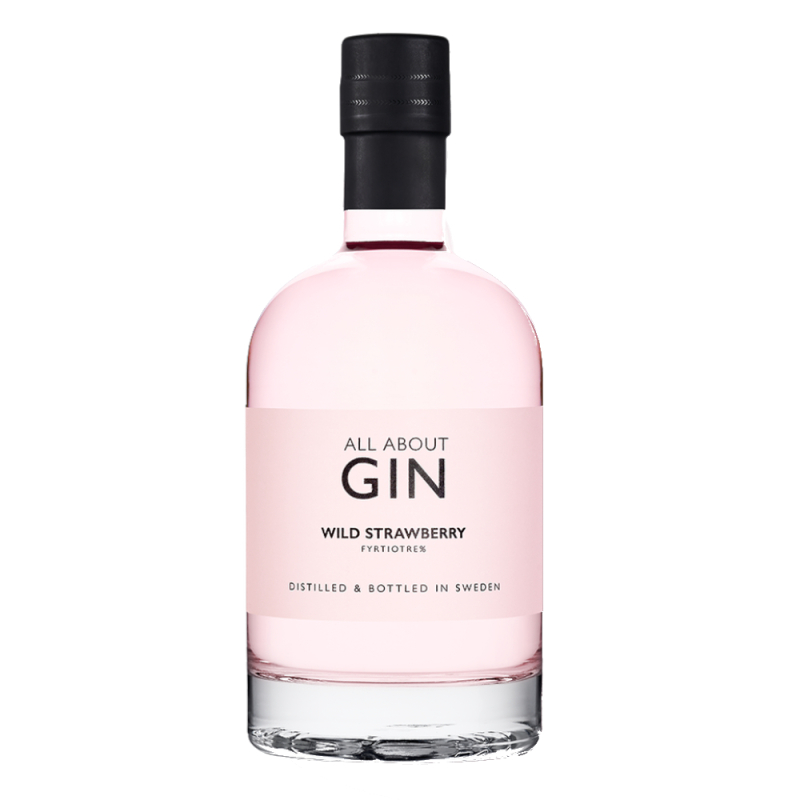 All about Gin Wild Strawberry 43% 700 ml
