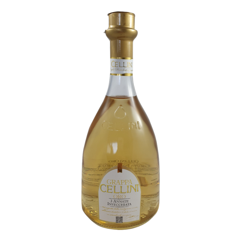 Grappa Cellini Oro Reserva 38% 700 ml