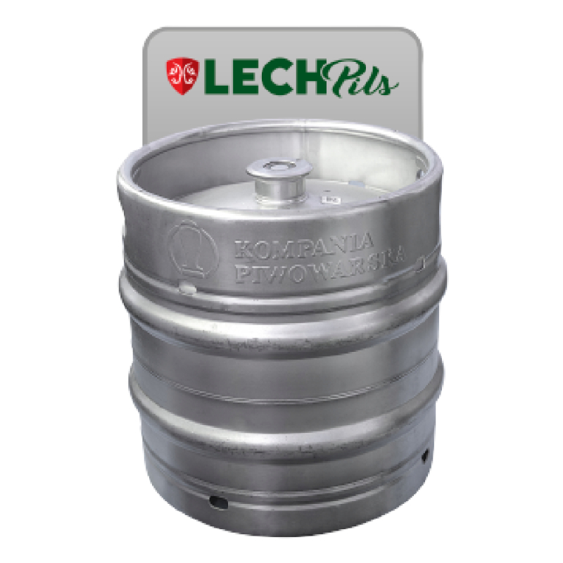 Piwo Lech Pils 5,5% 30 L Keg