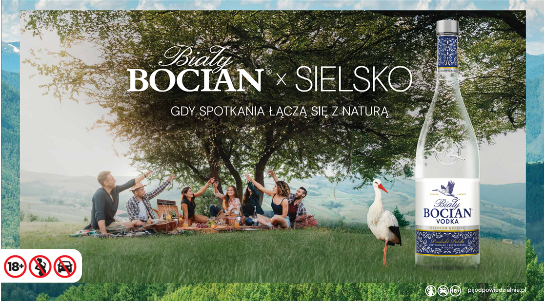 Wódka Biały Bocian Kawówka 25% 500 ml